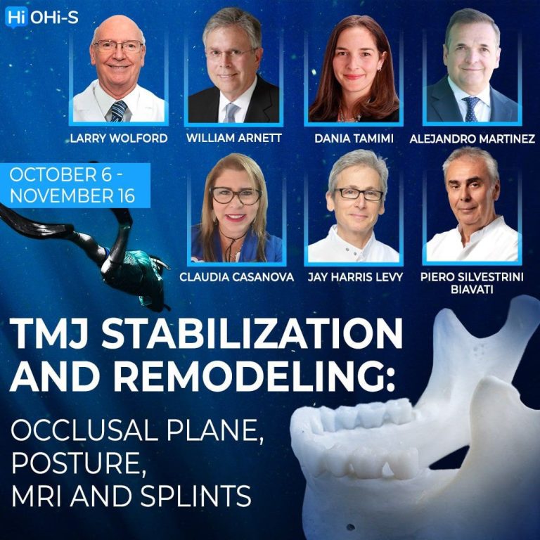 OHI-S TMJ Stabilization and Remodeling: Occlusal Plane, Posture, MRI ...